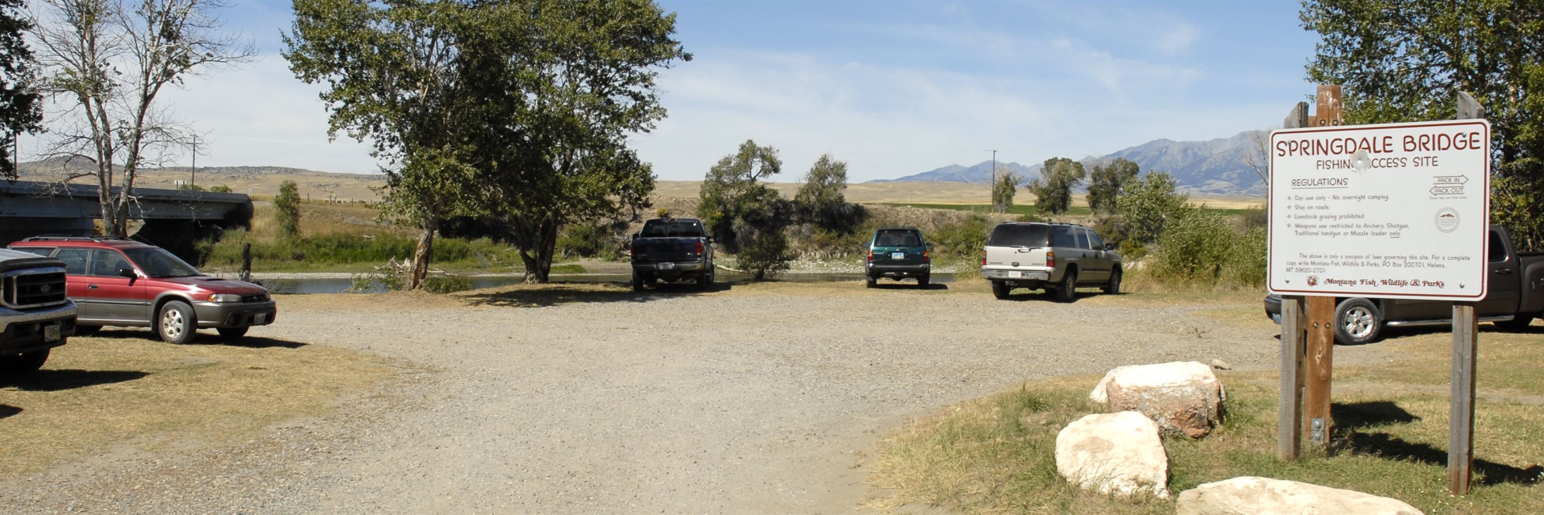Locations Hub - Springdale Bridge Fishing Access