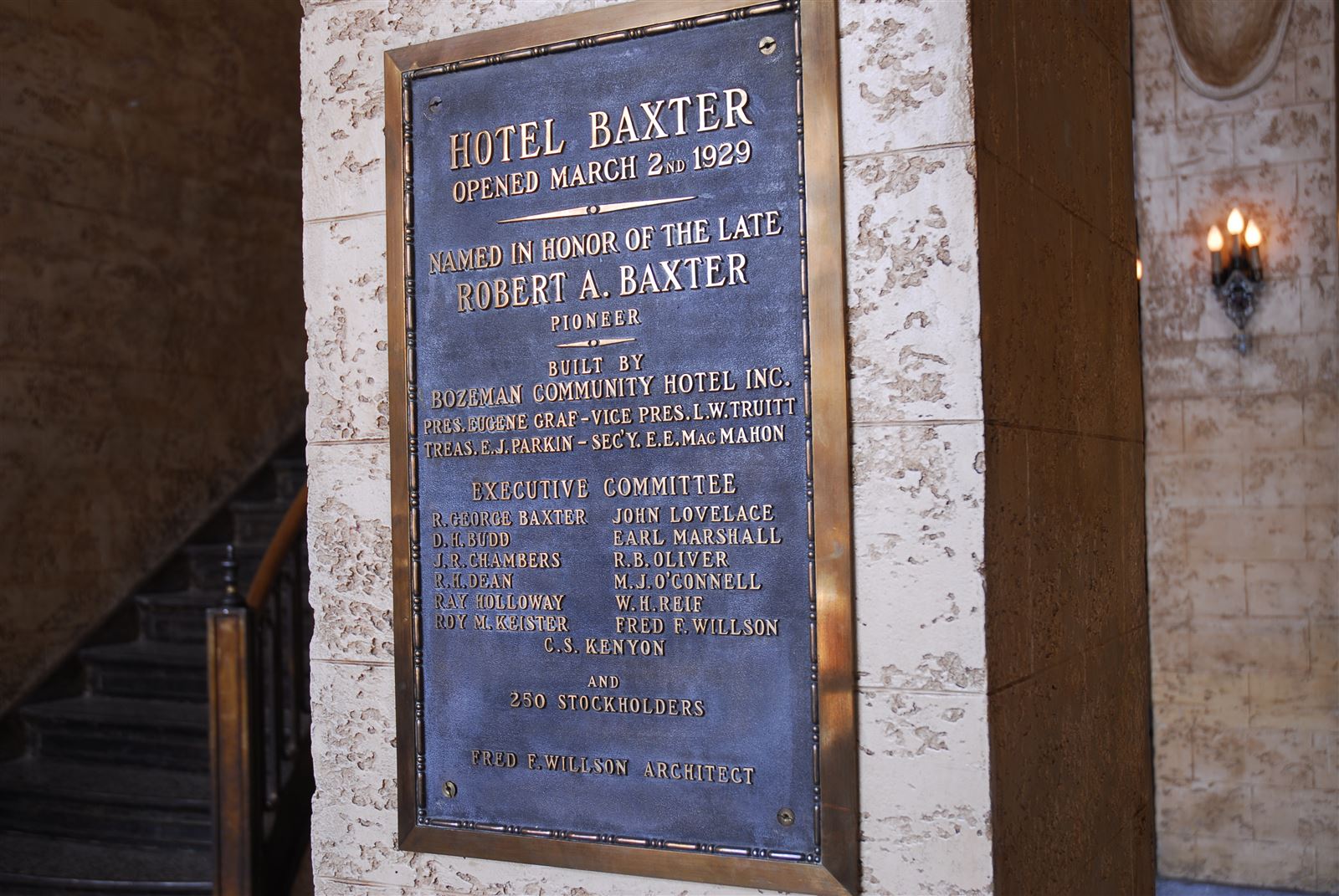 Locations Hub - Baxter Hotel